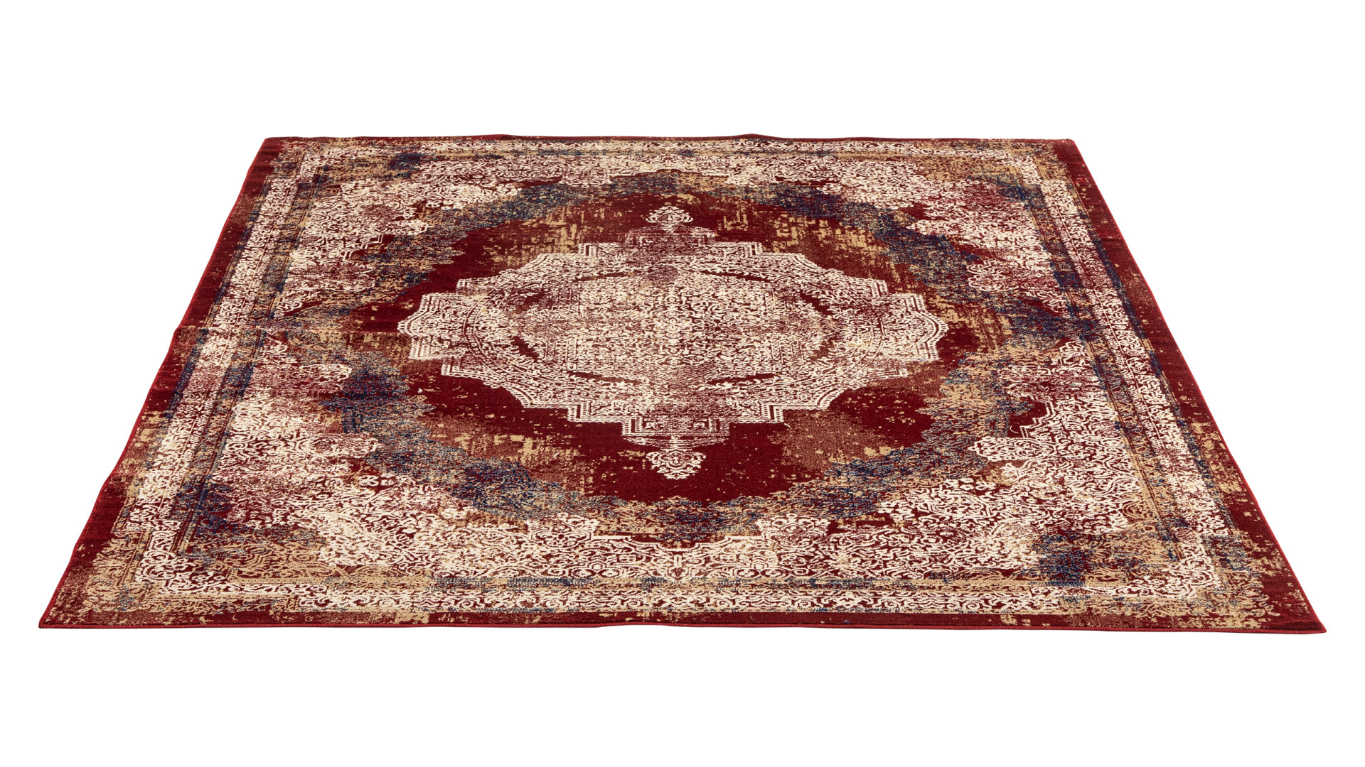 ALEGRA-matto, 150 x 230 cm (punainen) - Sileät matot | Sotka