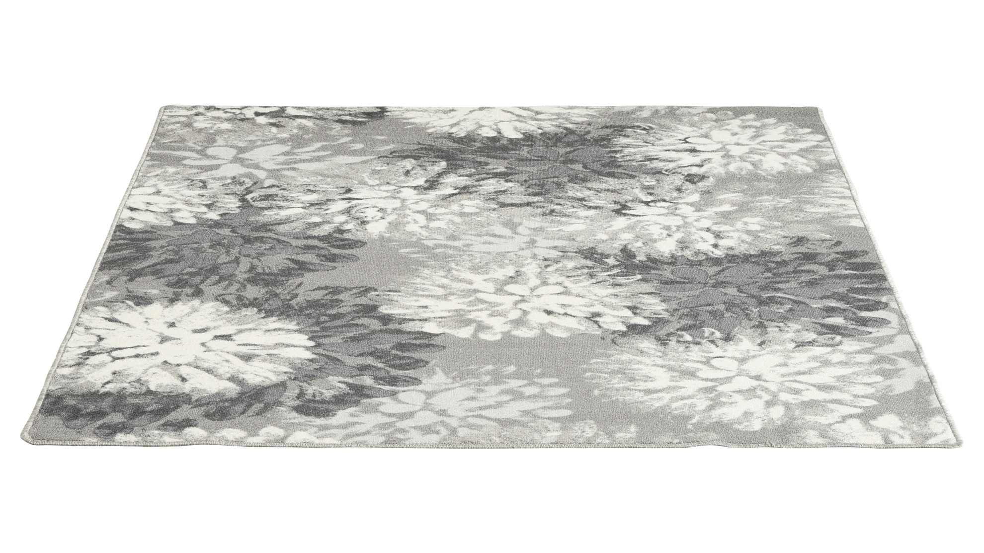 FLOWER-matto, 133 x 190 cm (harmaa) - Eteismatot ja käytävämatot | Sotka