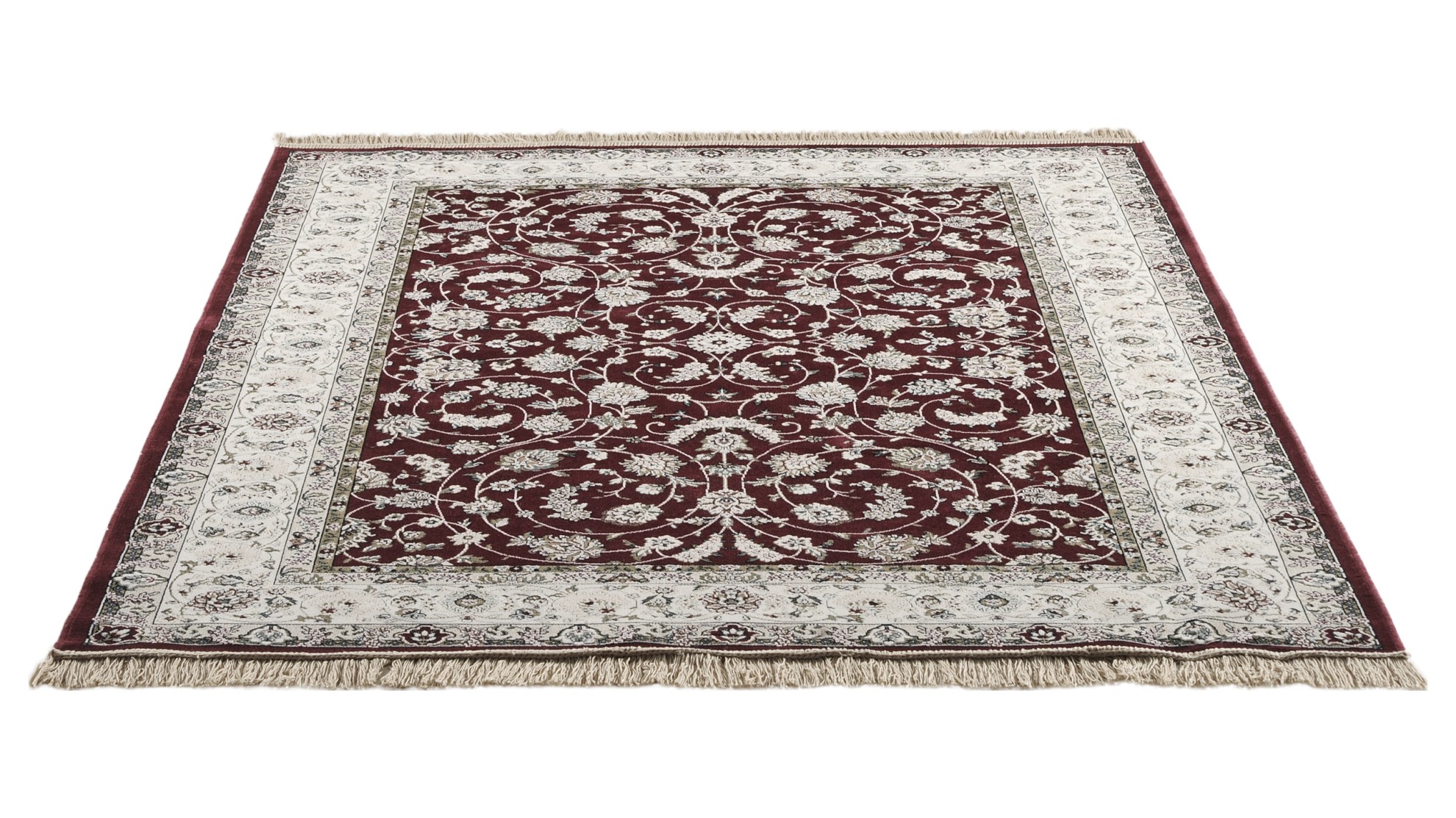 HELENE-matto, 135 x 195 cm (punainen) - Viskoosimatot | Sotka