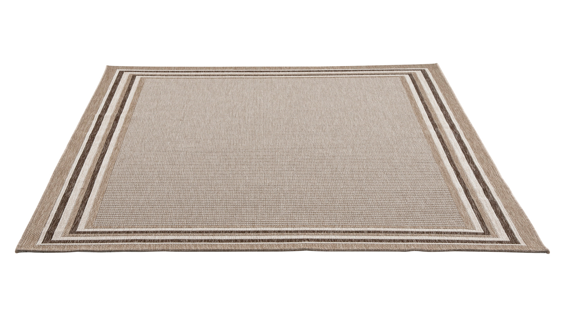 PETRA-matto, 160 x 220 cm (beige/valkoinen) - Sileät matot | Sotka