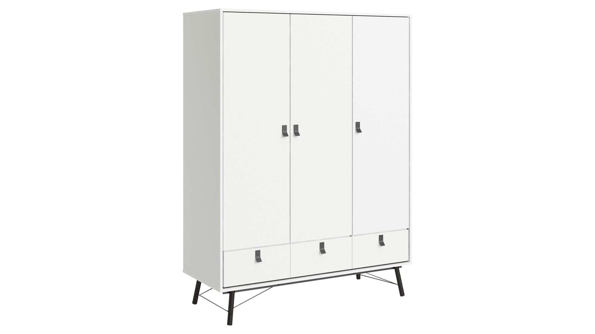 RY-vaatekaappi (valkoinen) - Vaatekaapit | Sotka