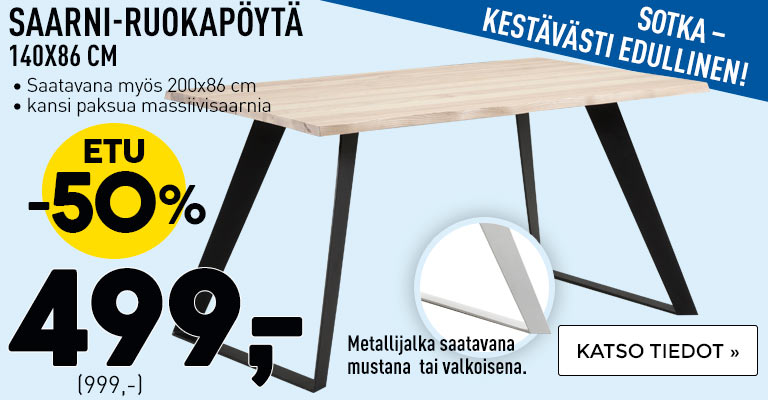 Huonekaluliike Sotka - Huonekalut ja sisustus netistä! | Sotka